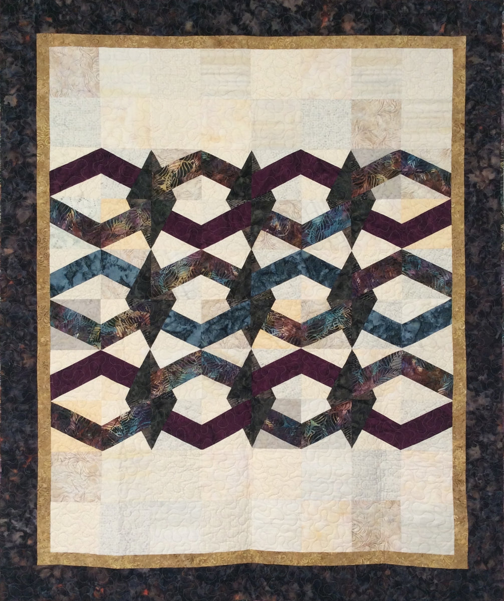 Crown of Thorns BasiX & X-Blocks Pattern – Cactus Queen Quilt Co